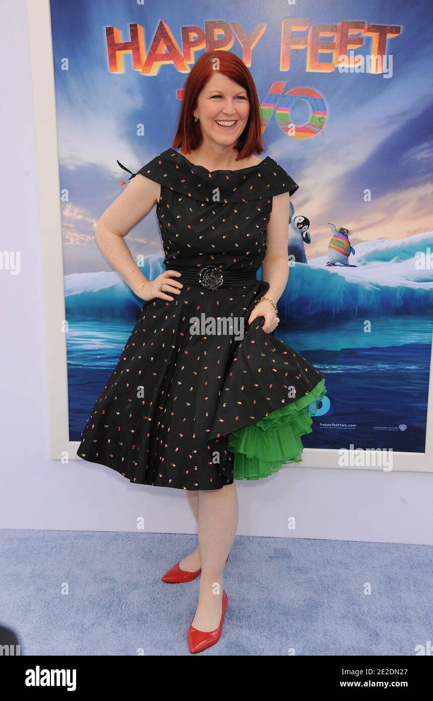 Kate Flannery during the 'Happy Feet Two' World Premiere, held at ...