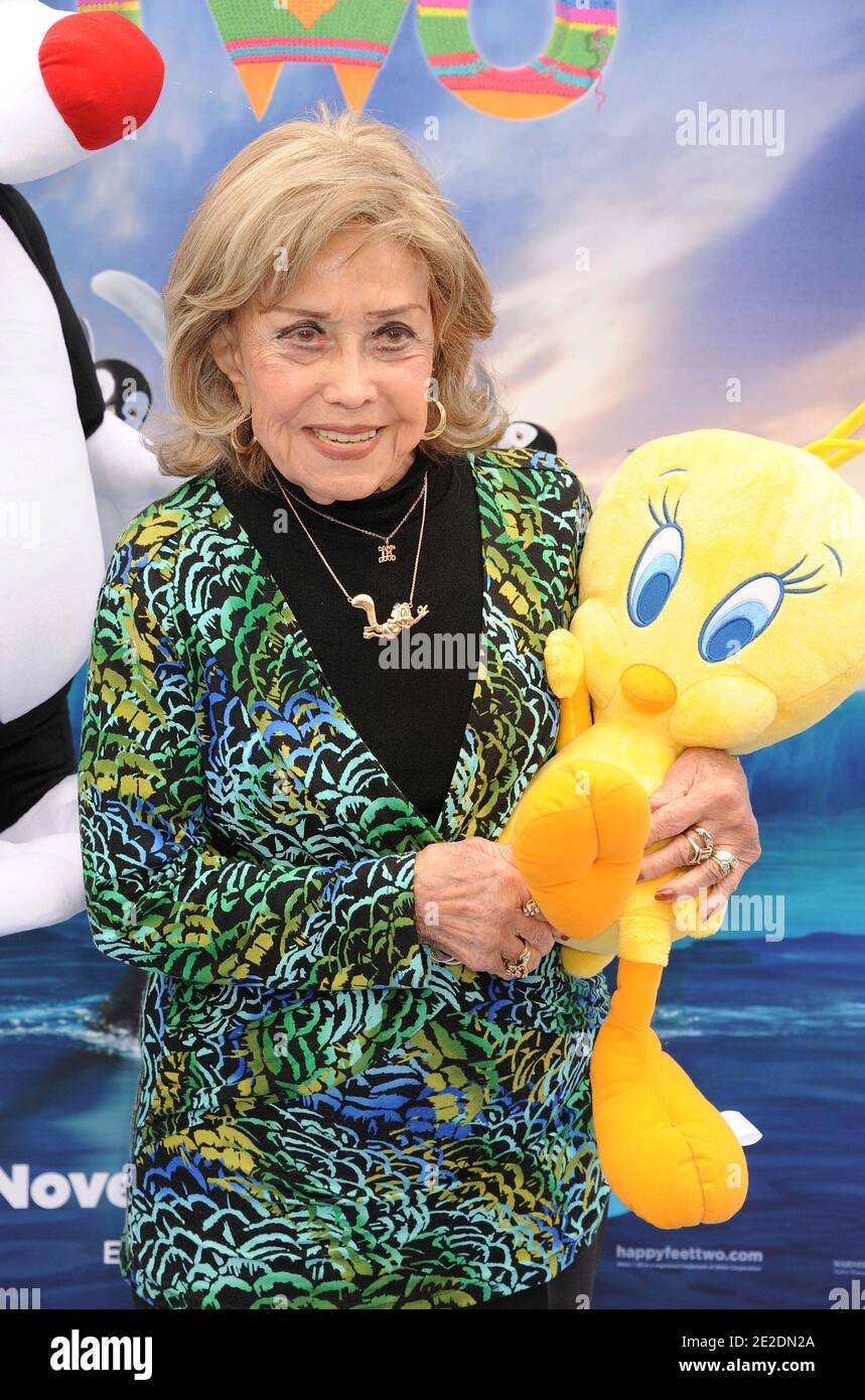 June foray happy feet two world premiere hi-res stock photography and ...