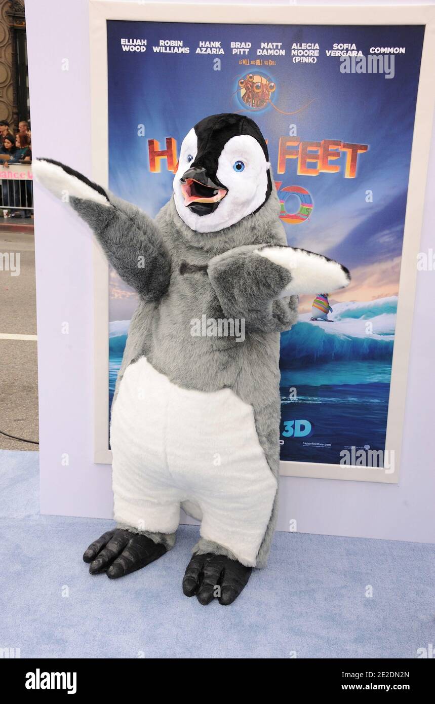 Happy Feet Penguins during the 'Happy Feet Two' World Premiere, held at ...