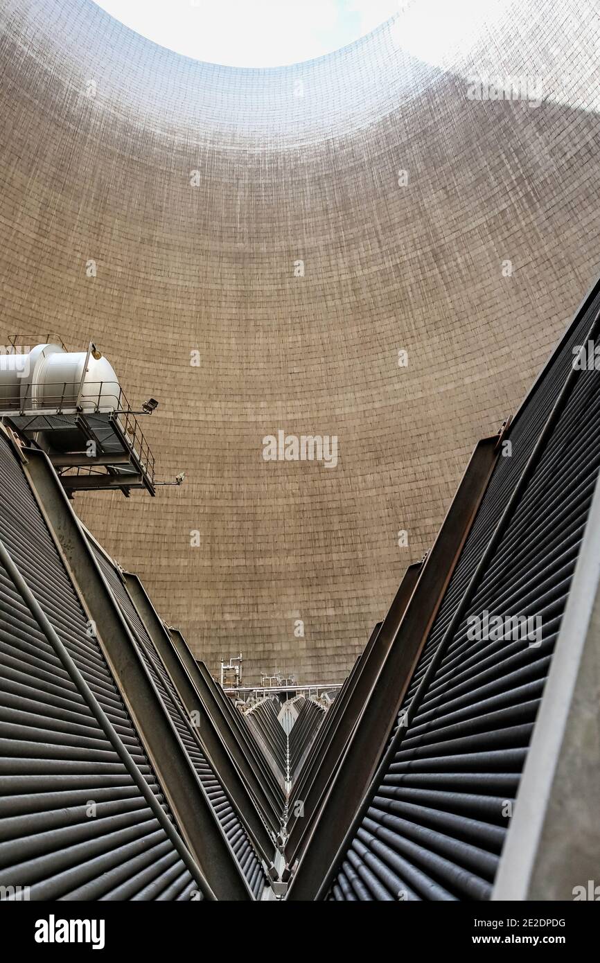Electricity generation and distribution open station Stock Photo - Alamy