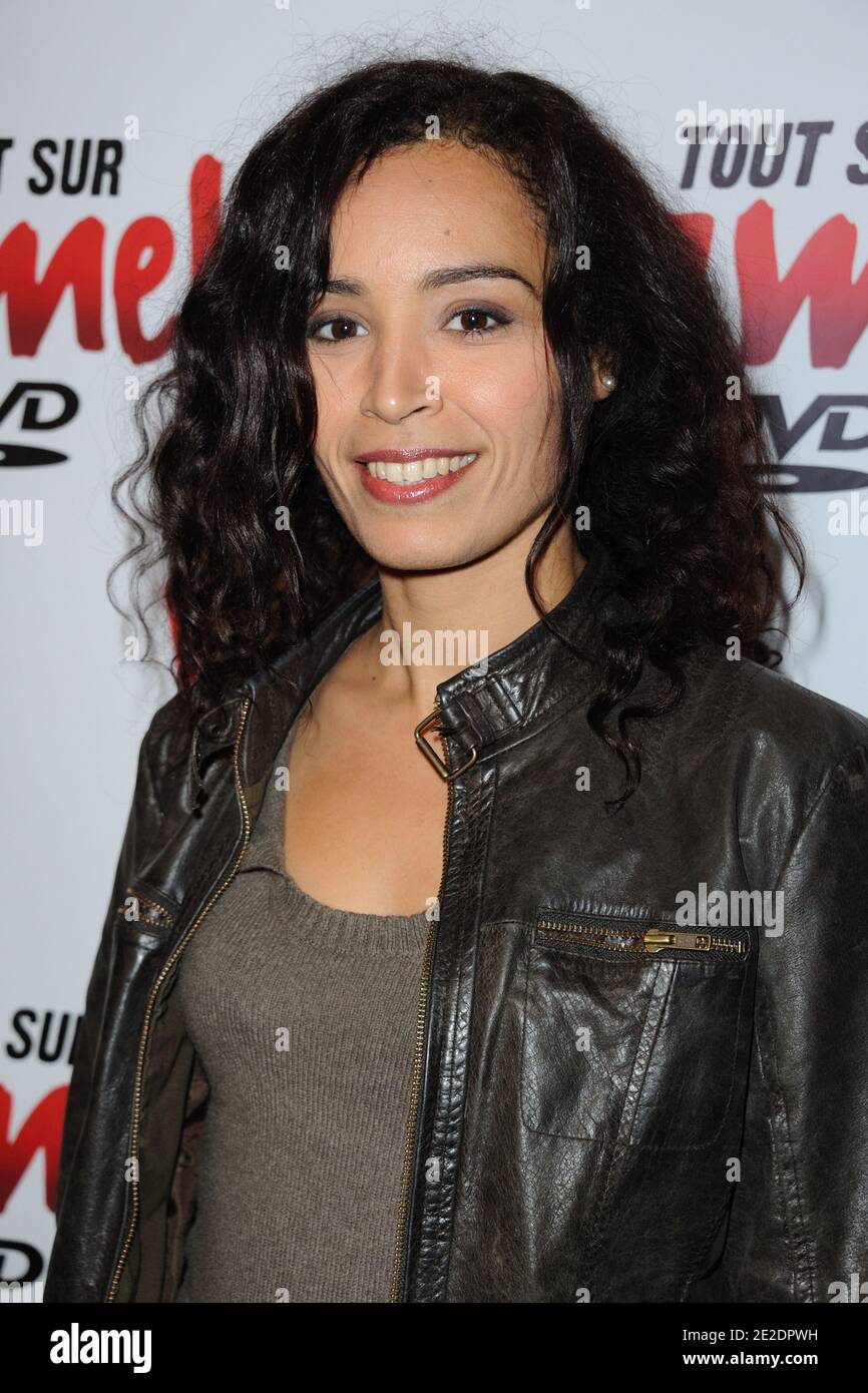 Aida Touihri attending the new Jamel Debbouze DVD 'Tout sur Jamel ...