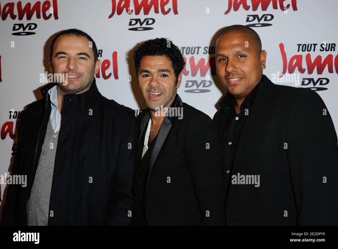 Jamel Debbouze and his brothers attending the new Jamel Debbouze DVD ...
