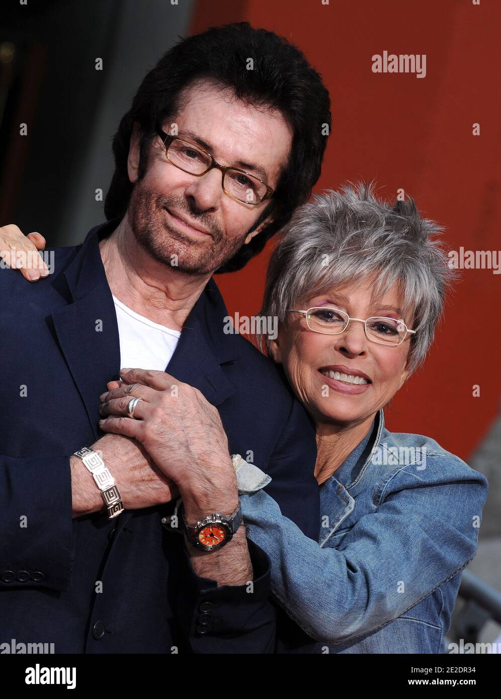 Cast members Rita Moreno and George Chakiris attend the West Side Story ...