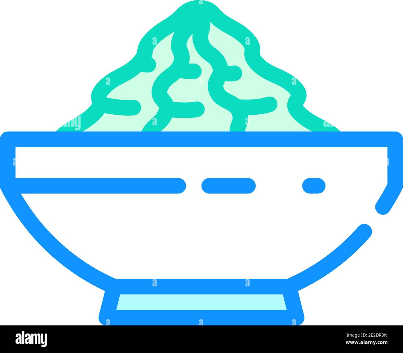 wasabi sauce color icon vector illustration Stock Vector Image & Art ...