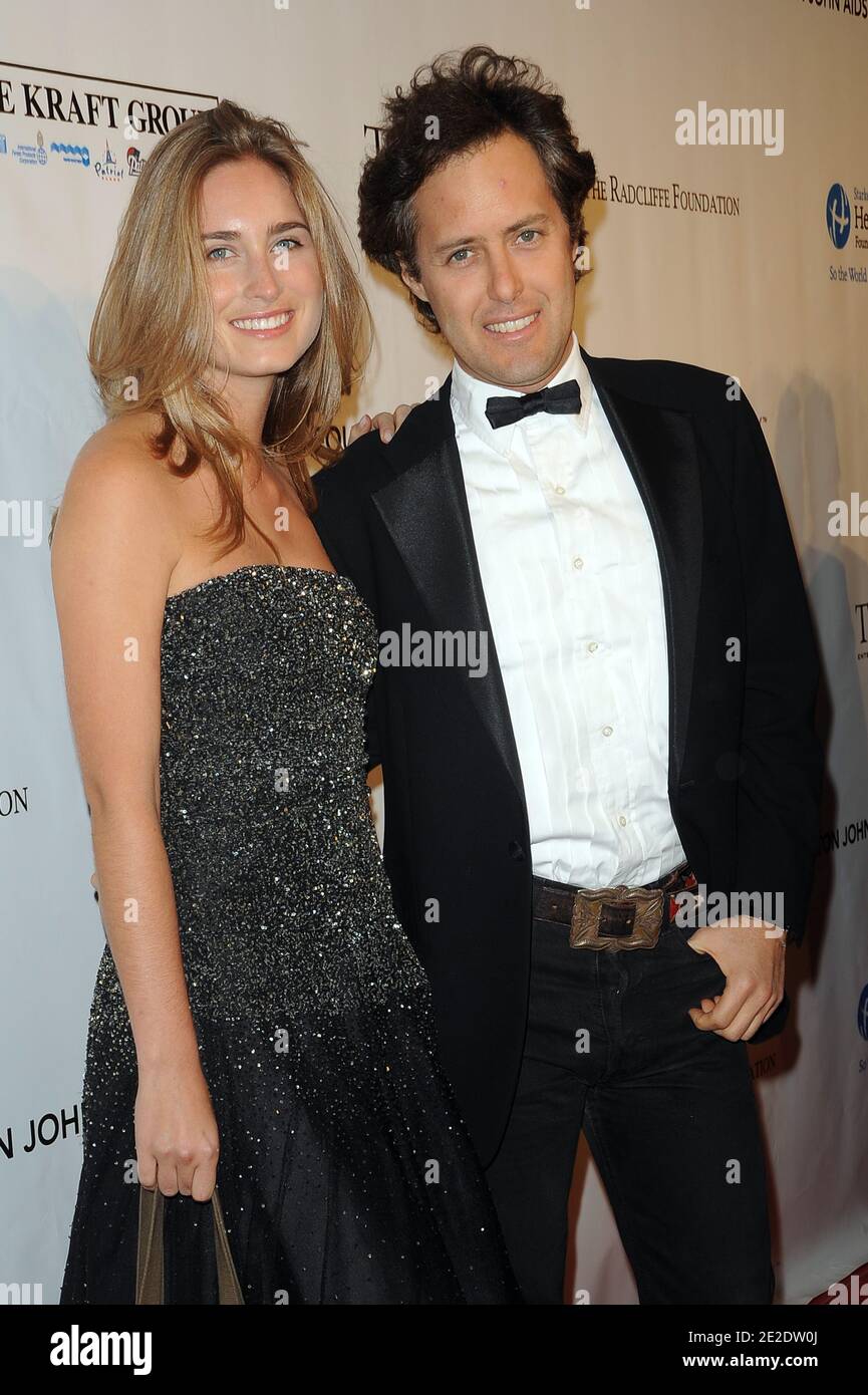 Lauren Bush and David Lauren attend the 9th Annual Elton John AIDS ...