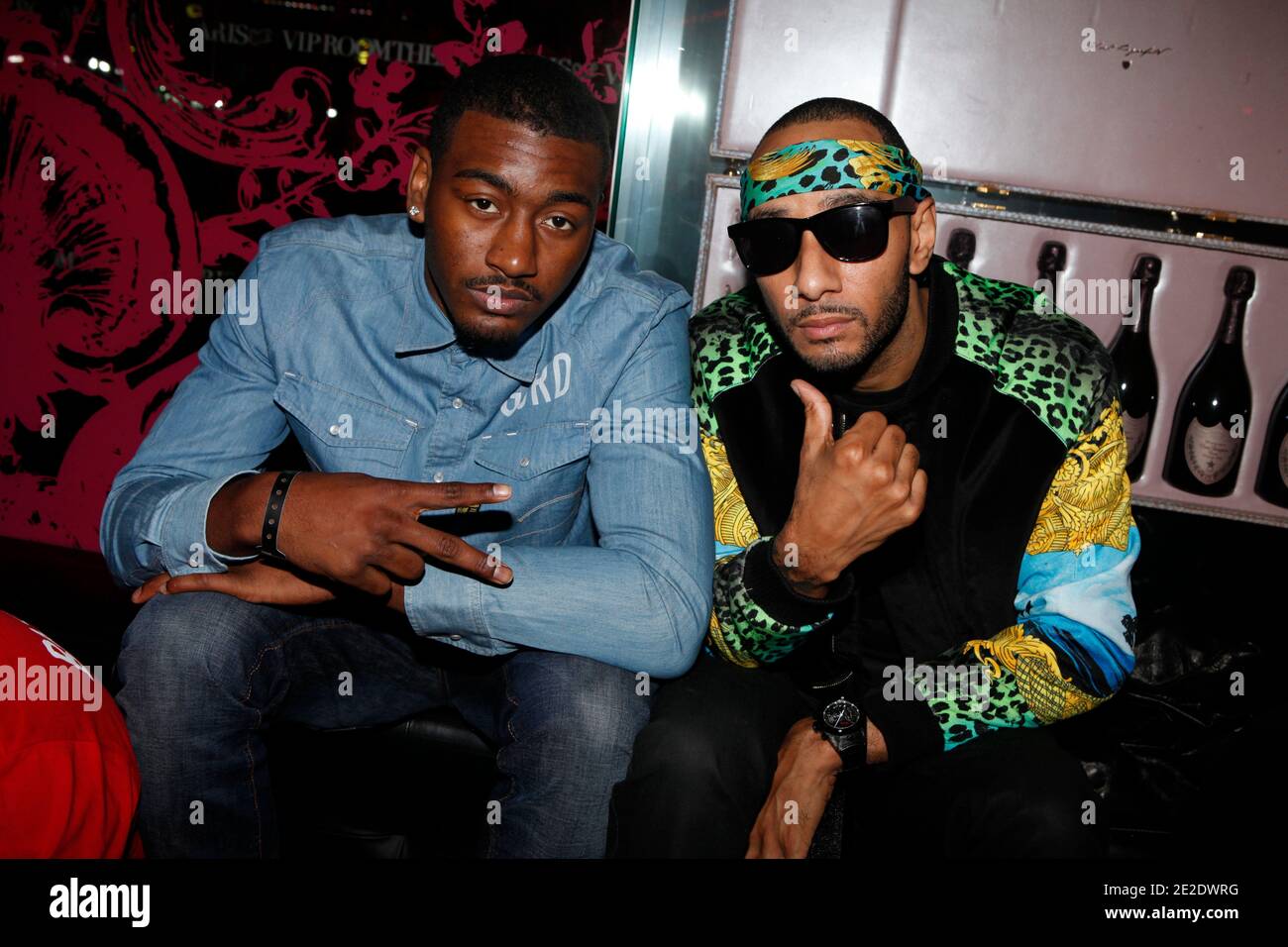 John Wall and Swizz Beatz attending the Swizz Beatz and Reebok host ...