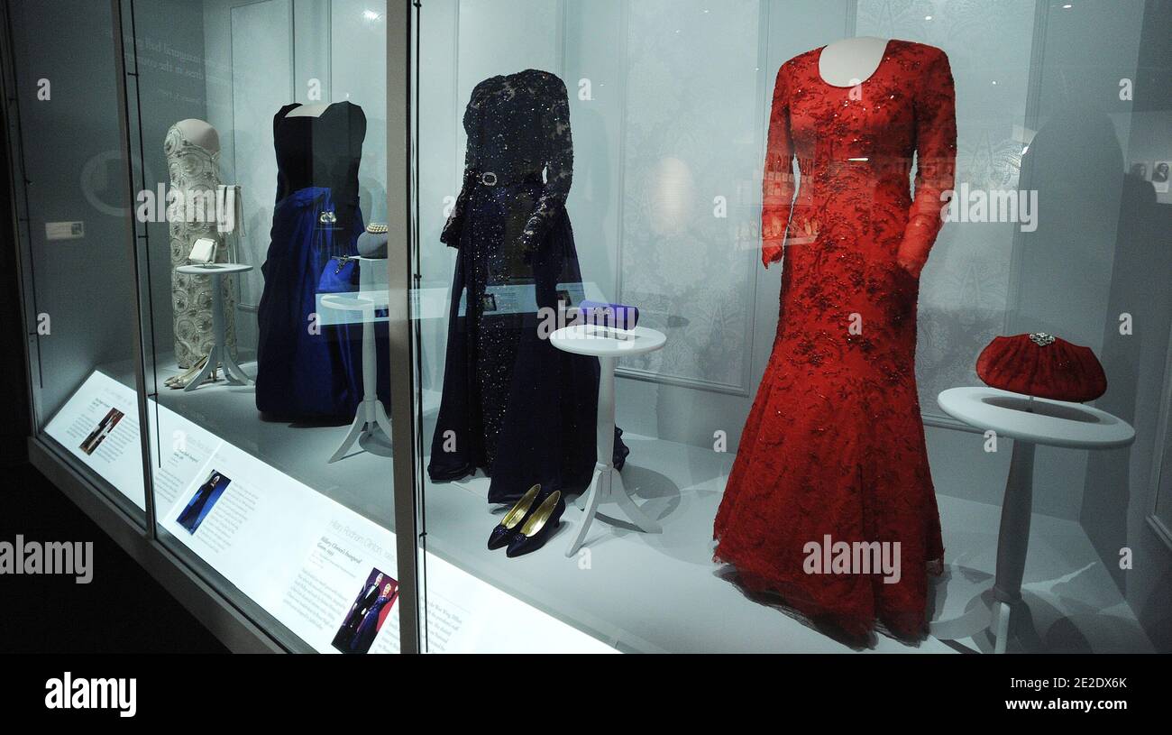 First ladies collection of inaugural gowns hi-res stock photography and ...