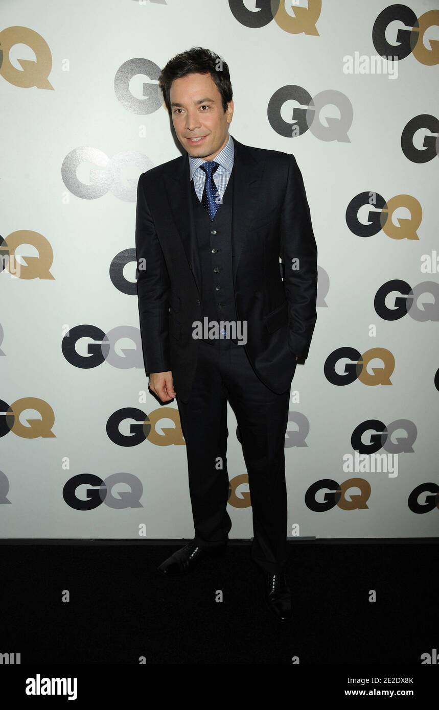 Jimmy Fallon on the red carpet during the 2011 GQ Men of the Year Party ...