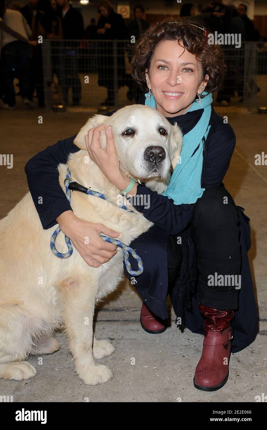 Corinne Touzet attending 'Le Noel des Animaux' held at Porte de ...