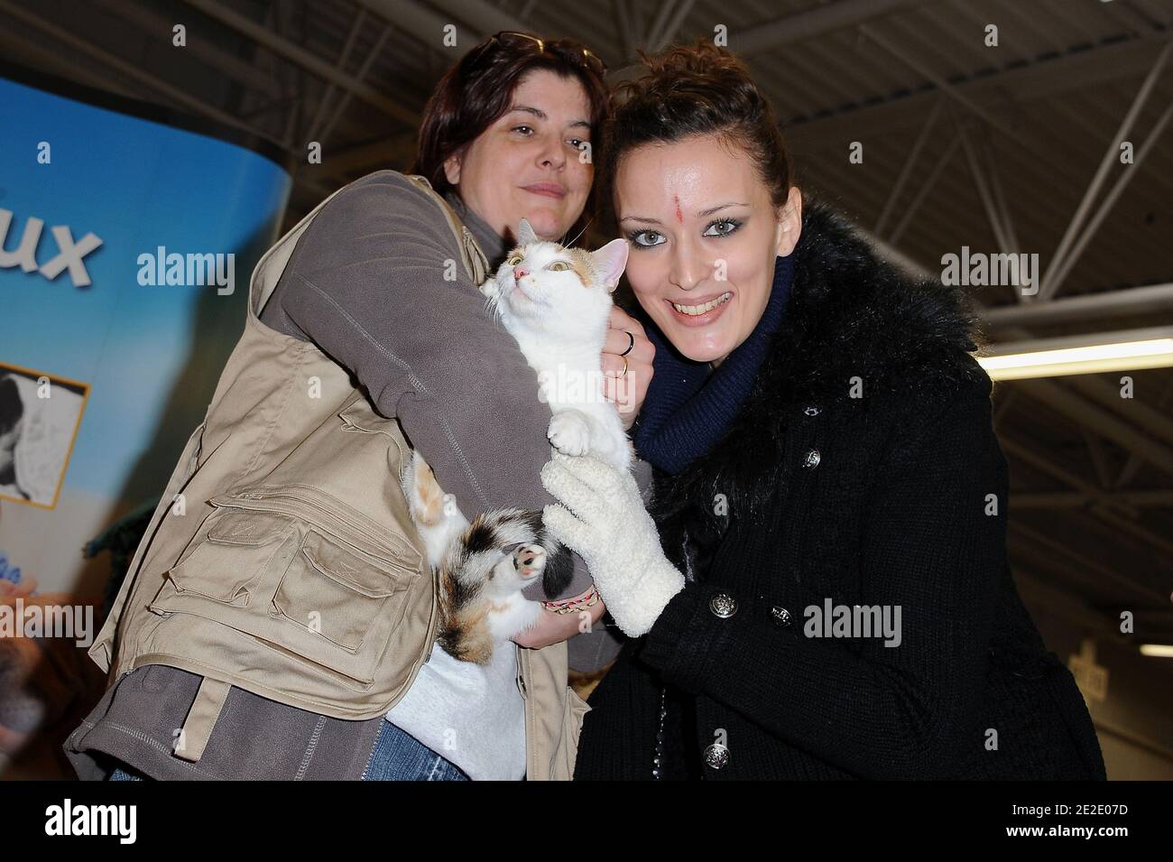 Miss Paris 2009, Kelly Bochenko attending 'Le Noel des Animaux' held at ...