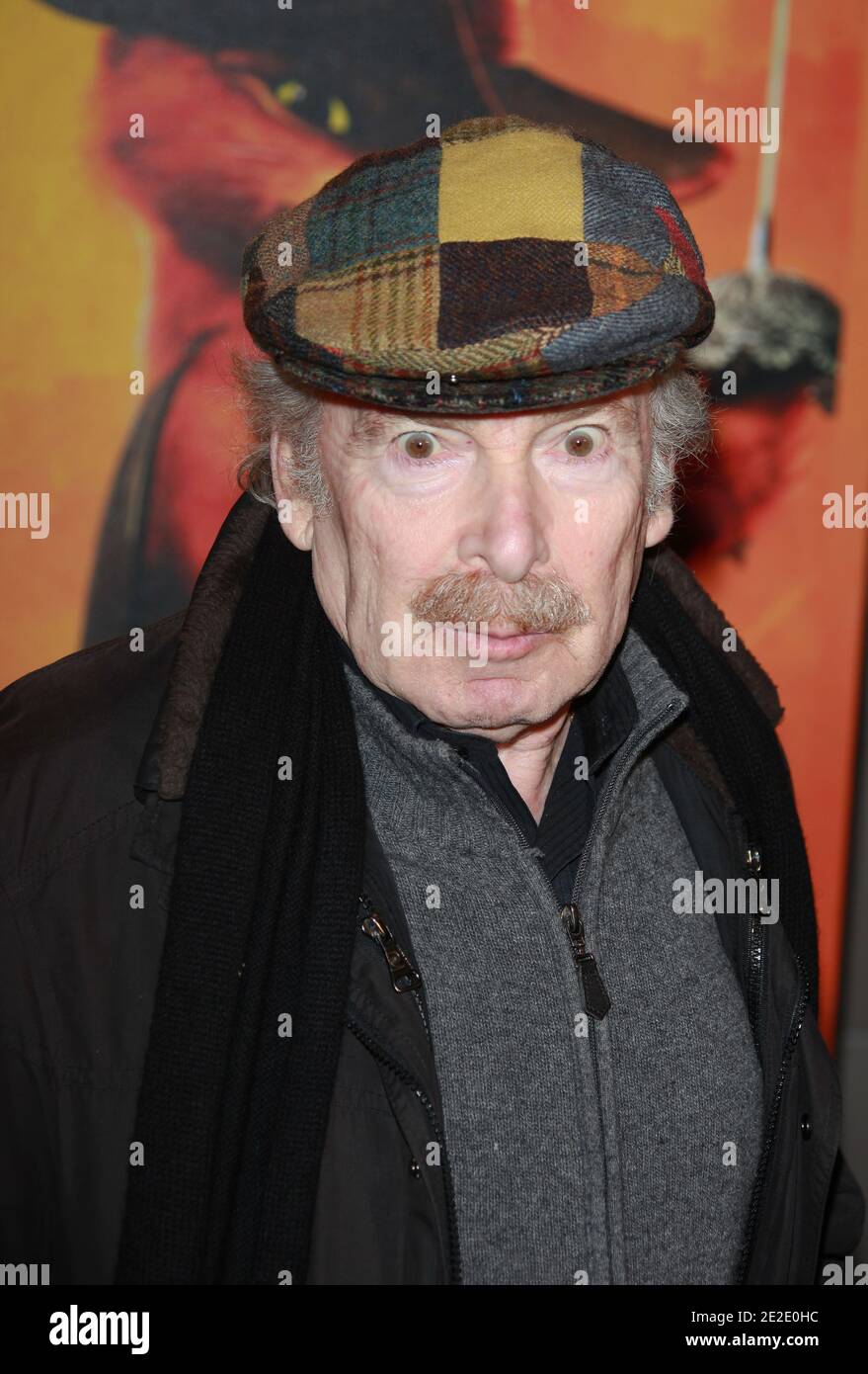 Popeck attending the French premiere of 'Puss in Boots' (Le Chat Potte ...