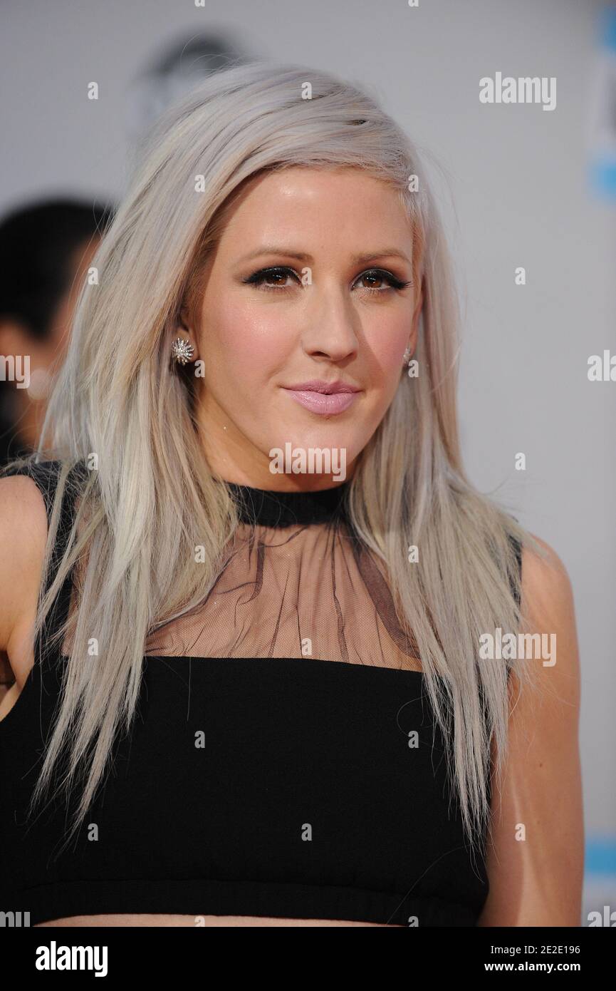 Ellie Goulding attends the 2011 American Music Awards at Nokia Theatre ...