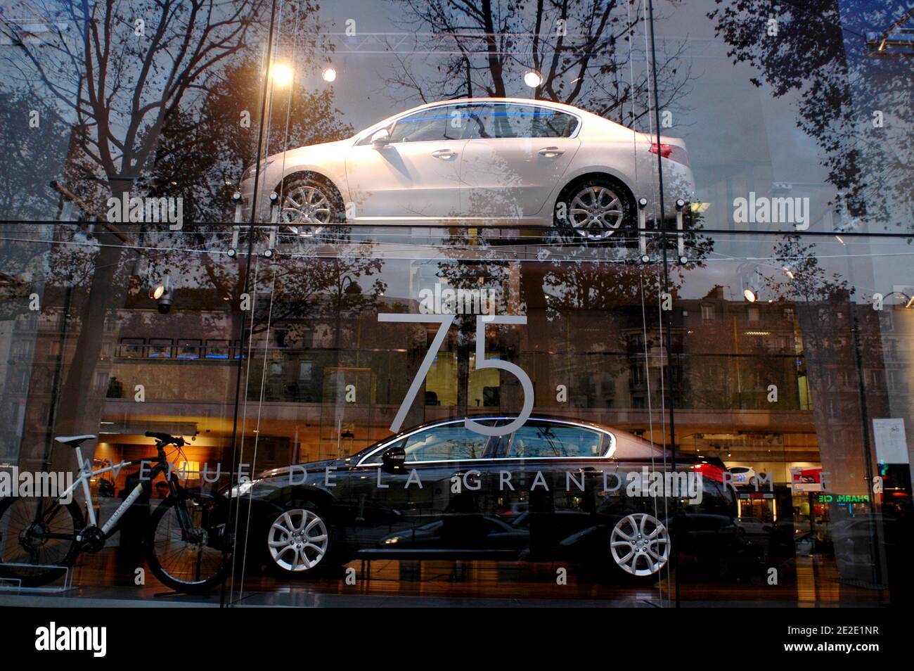 Illustration of PSA Peugeot Citroen in Paris, France, on November 18 ...