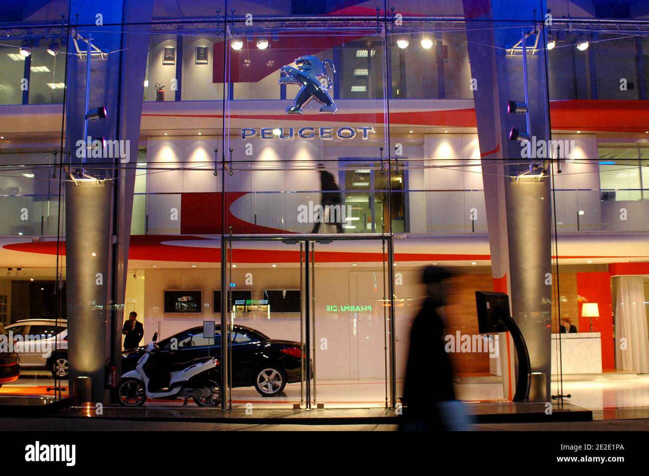 Illustration of PSA Peugeot Citroen in Paris, France, on November 18 ...