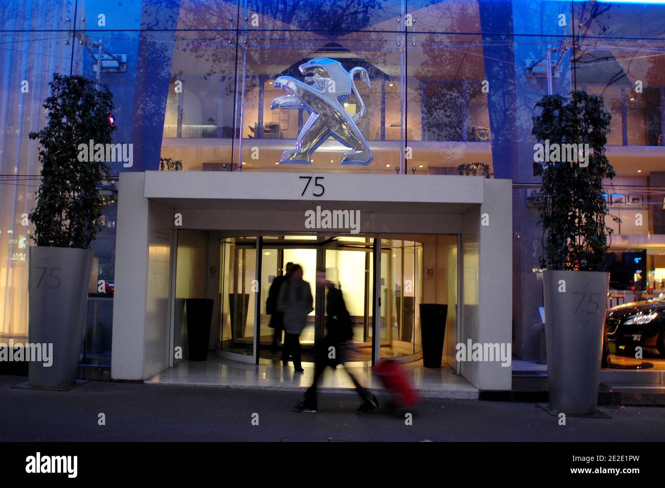 Illustration of PSA Peugeot Citroen in Paris, France, on November 18 ...