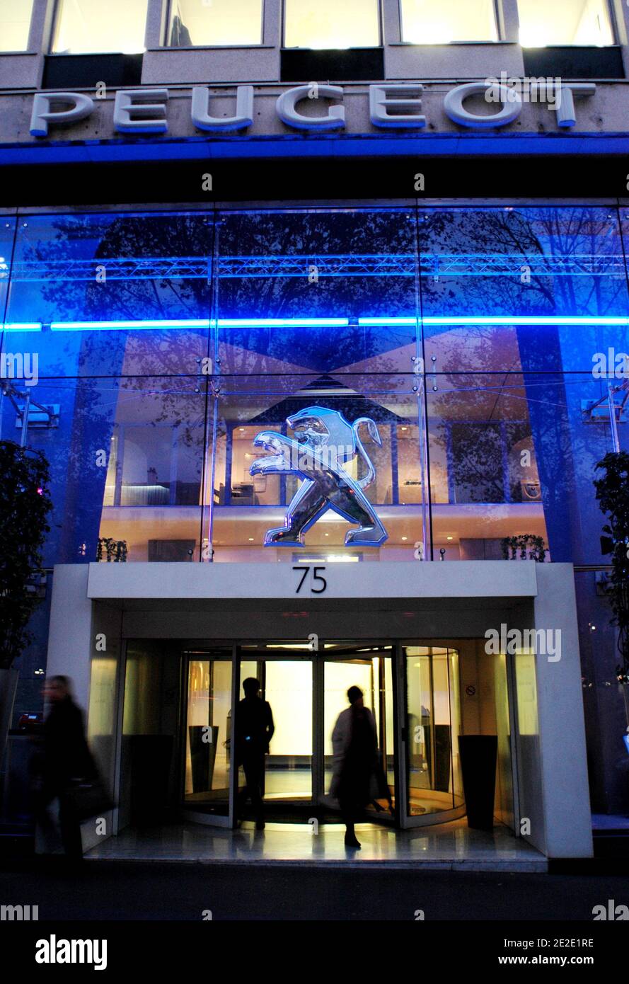 Illustration of PSA Peugeot Citroen in Paris, France, on November 18 ...