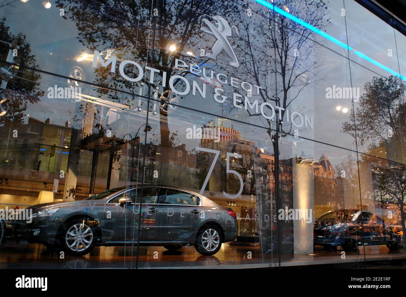 Illustration of PSA Peugeot Citroen in Paris, France, on November 18 ...