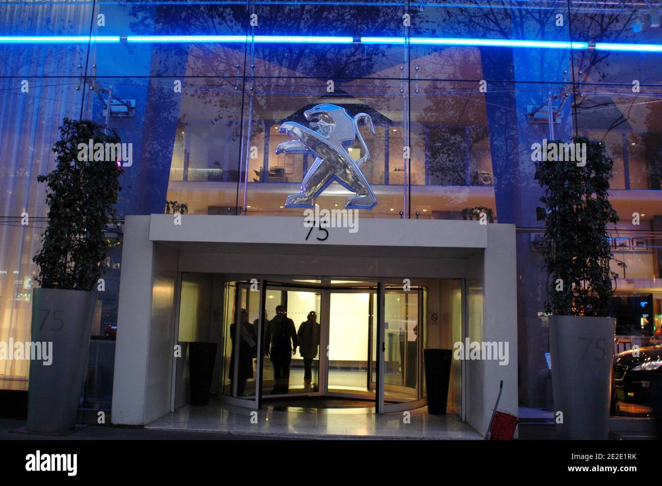 Illustration of PSA Peugeot Citroen in Paris, France, on November 18 ...