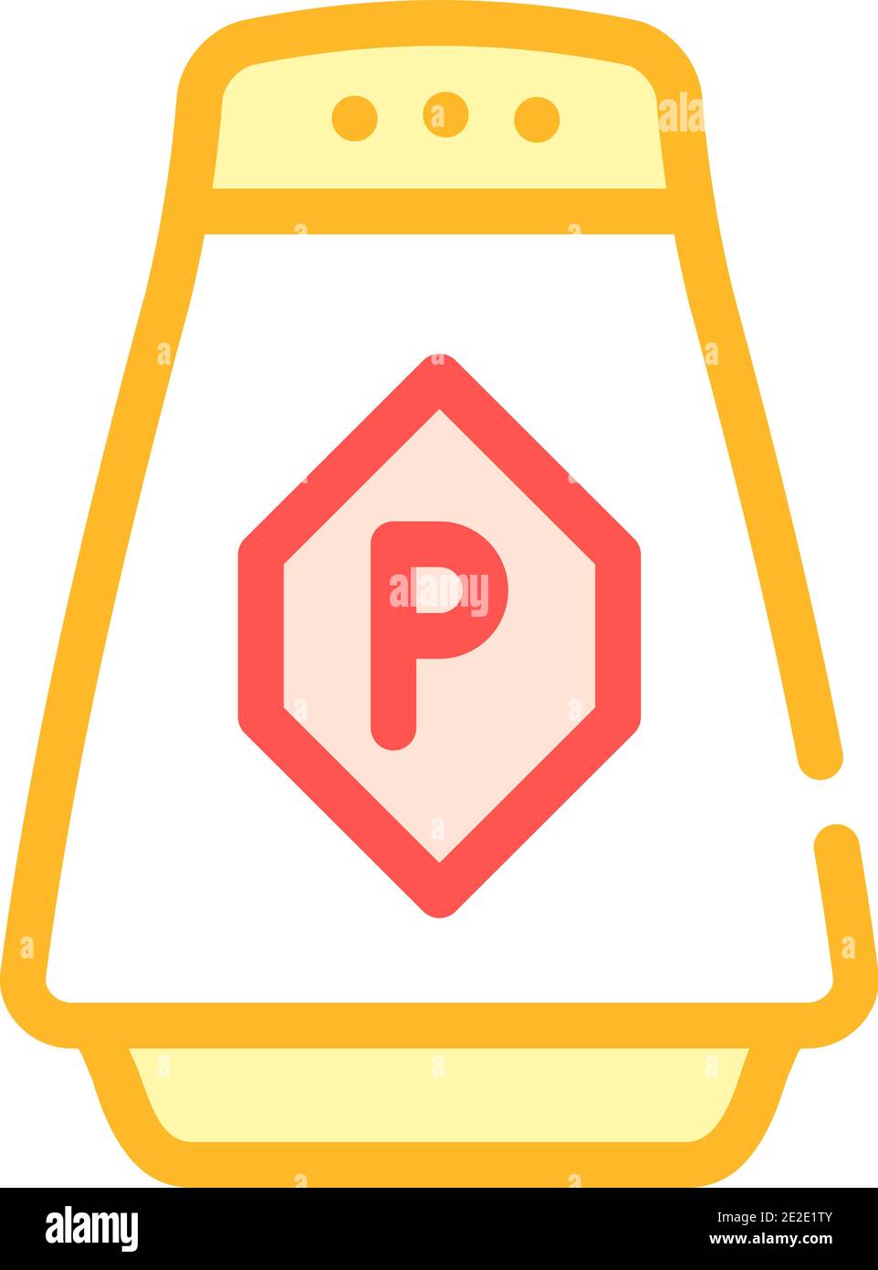 pepper spice color icon vector illustration Stock Vector Image & Art ...