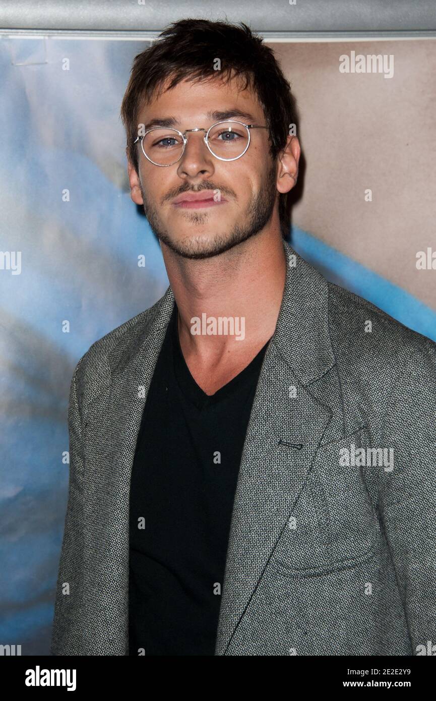 Gaspard Ulliel attending the French premiere of the movie 'Shame' held ...