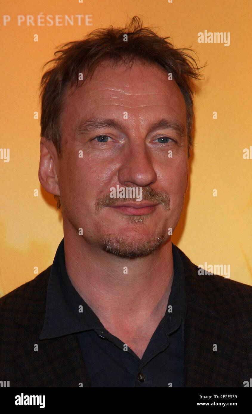 David Thewlis posing during the premiere of 'The Lady' held at Gaumont ...