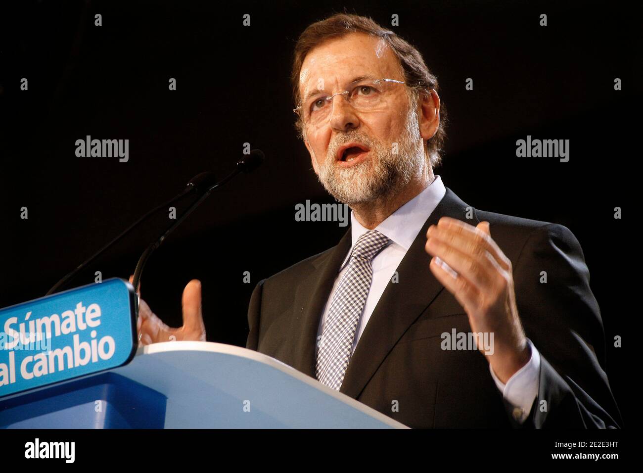 Spanish Popular party (PP) leader and candidate for the upcoming ...
