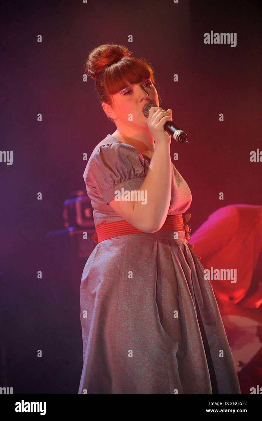 Singer Luce performs live on stage at the Trianon in Paris, France on ...
