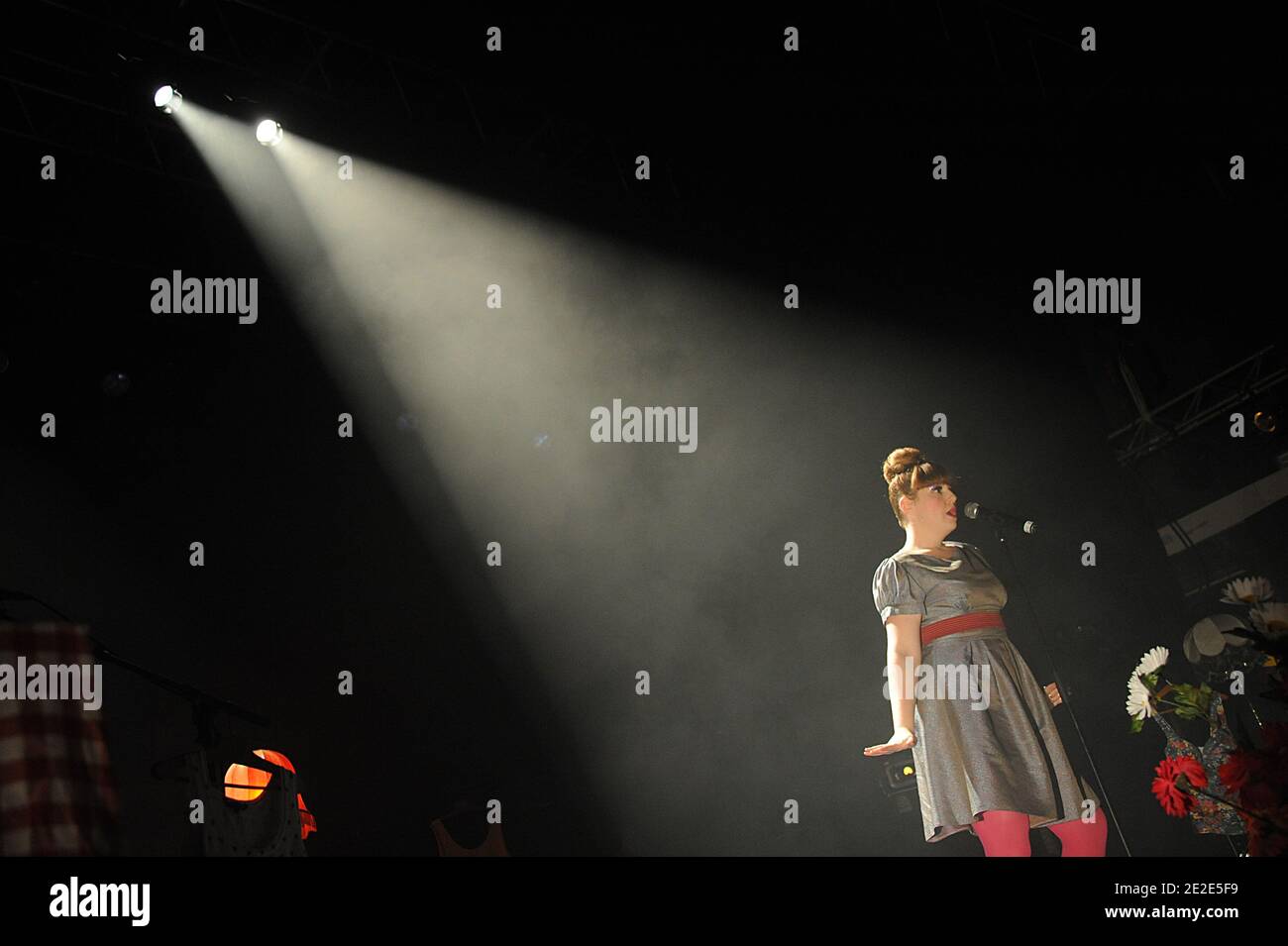 Singer Luce performs live on stage at the Trianon in Paris, France on ...