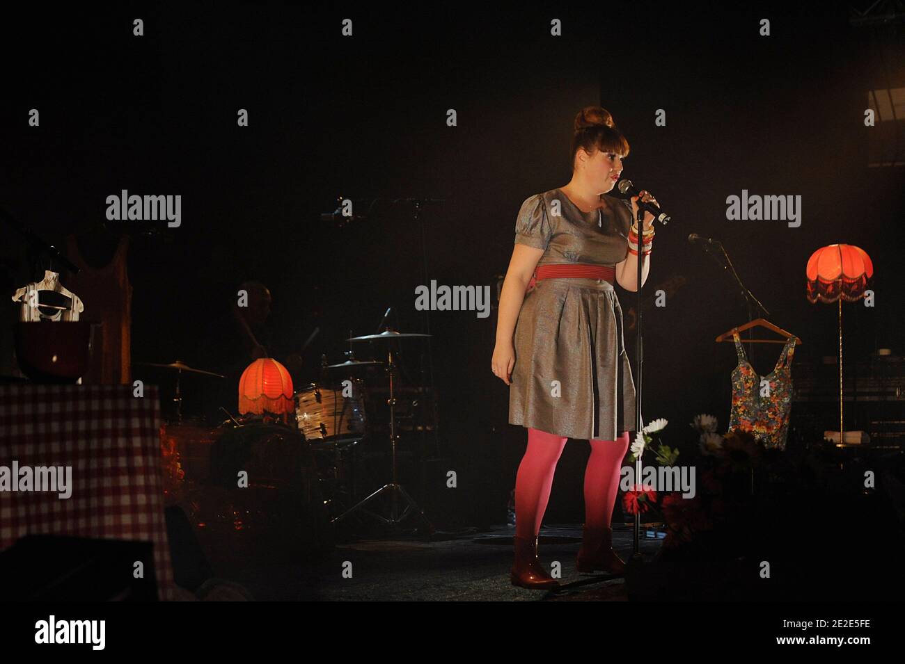 Singer Luce performs live on stage at the Trianon in Paris, France on ...