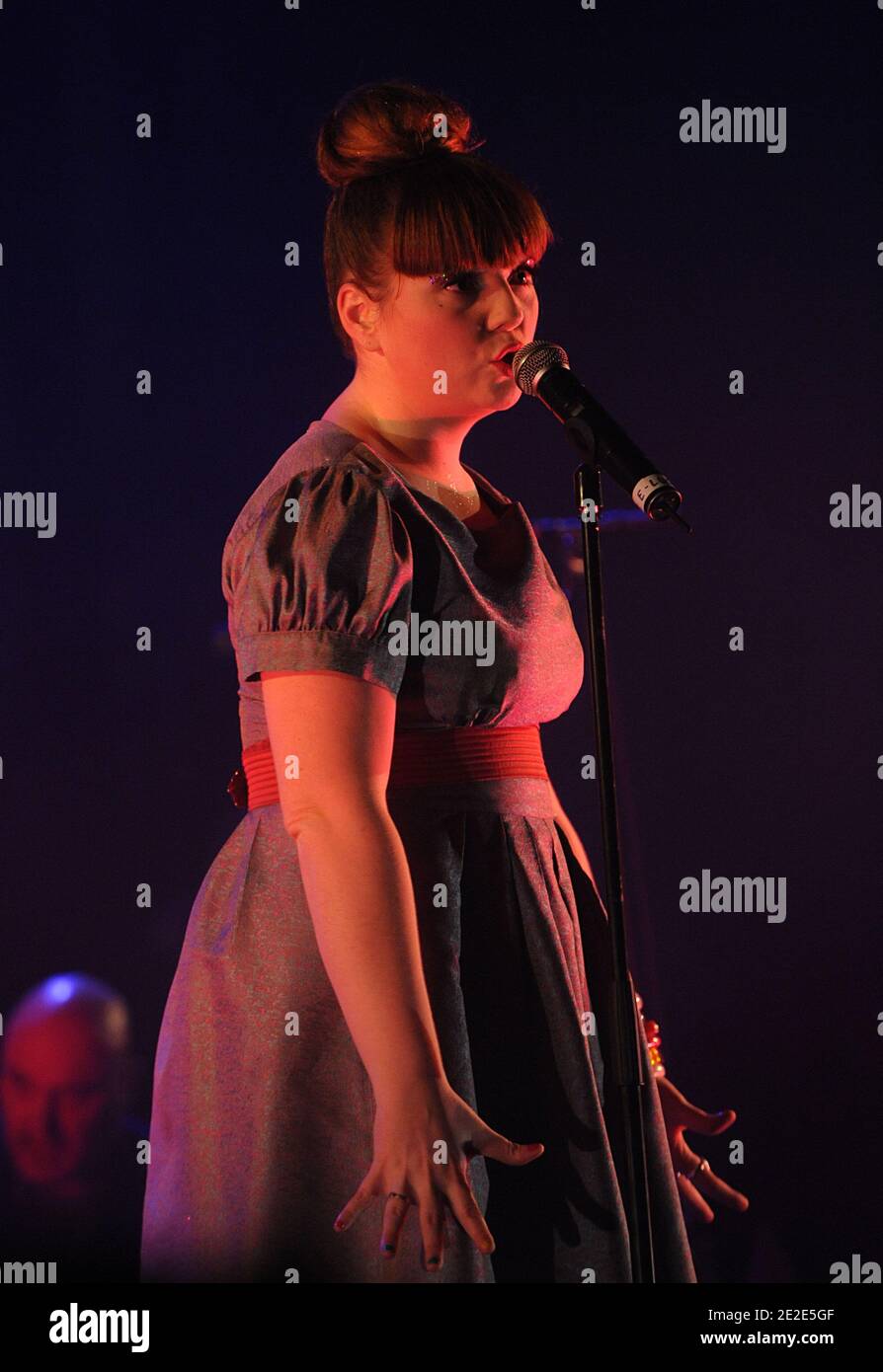 Singer Luce performs live on stage at the Trianon in Paris, France on ...