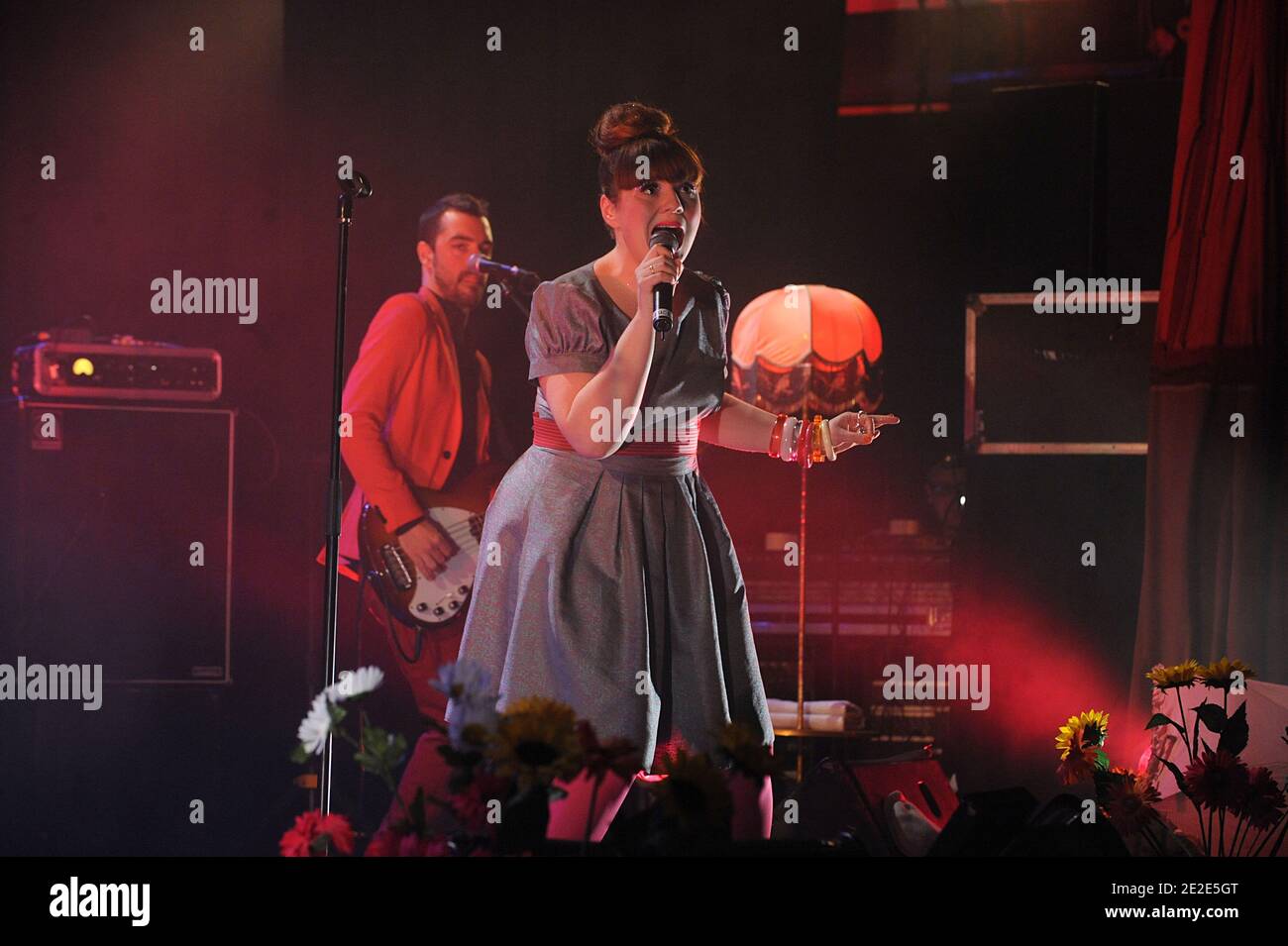 Singer Luce performs live on stage at the Trianon in Paris, France on ...