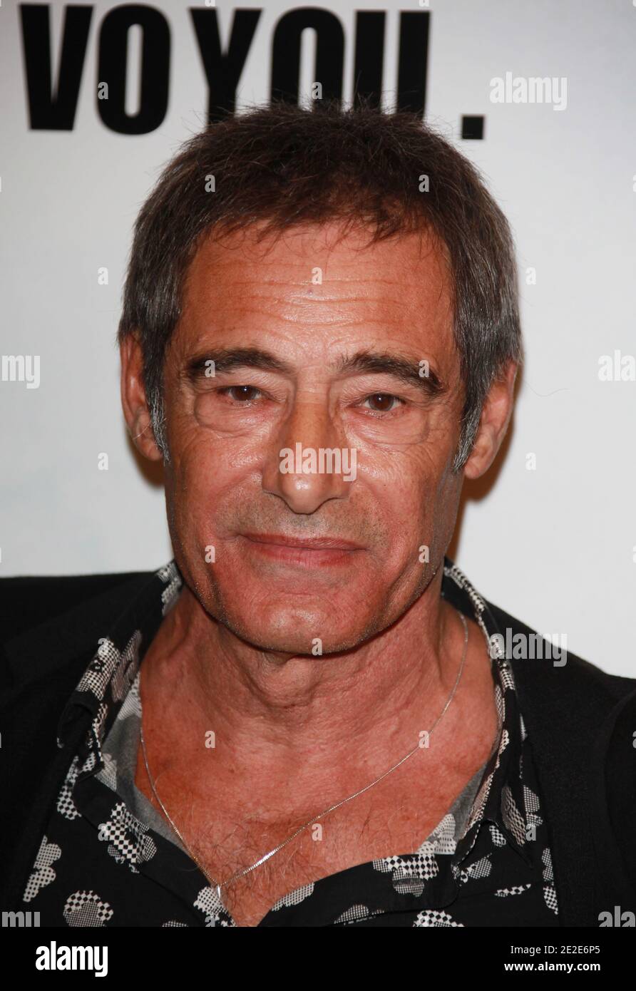 Gerard Lanvin attending the premiere of 'Les Lyonnais' held at Publicis ...