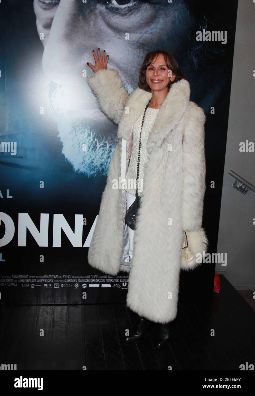 Christine Boisson attending the premiere of 'Les Lyonnais' held at ...