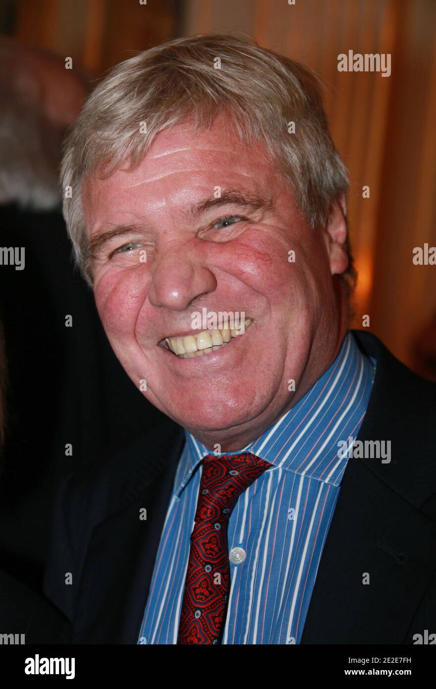 Bruno Masure attending the event where Herve Bourges is awarded with ...