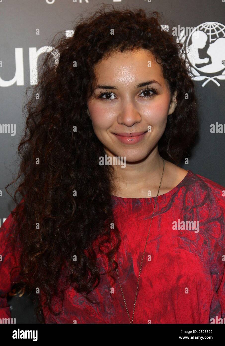 Sophia Manousha attending the 'Frimousses de Createurs' fashion show ...