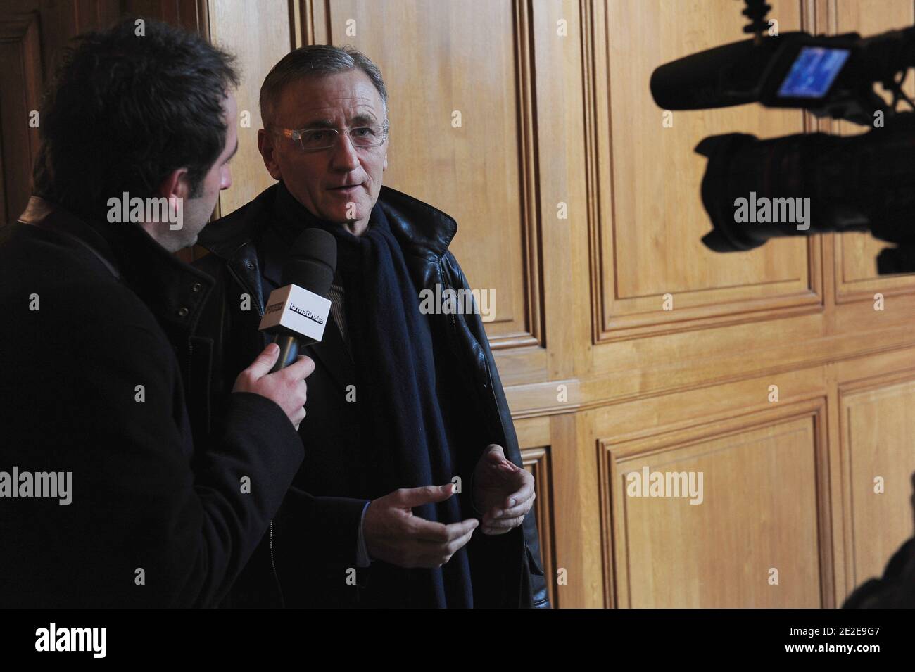 Andre Vallini attends at National Assembly in Paris, France on November ...