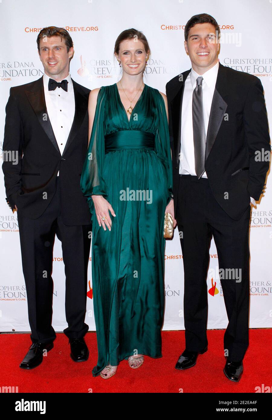 Matthew Reeve, Alexandra Reeve and Will Reeve attend the Reeve ...