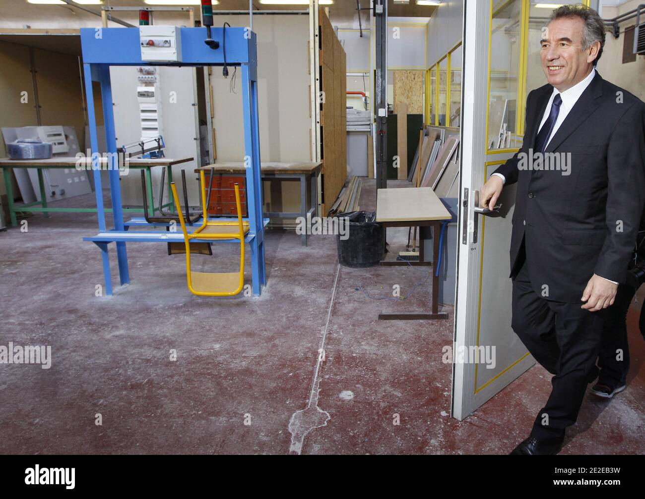 Francois Bayrou, Modem's candidate for presidential election 2012 ...