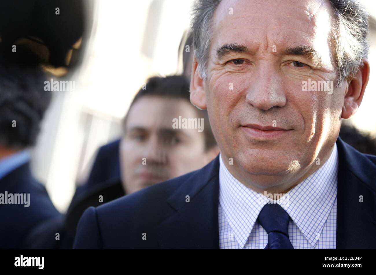 Francois Bayrou, Modem's candidate for presidential election 2012 ...