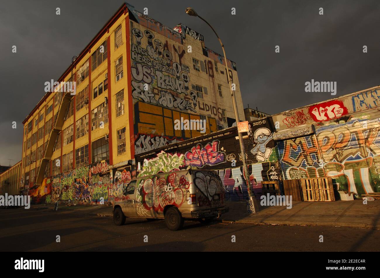 Painted wall, graff, graffiti, tag.The graffiti mecca in Queens called ...