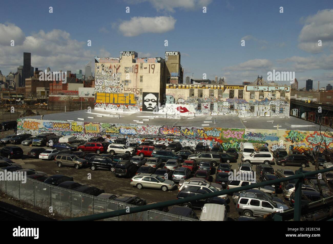 Painted wall, graff, graffiti, tag.The graffiti mecca in Queens called ...