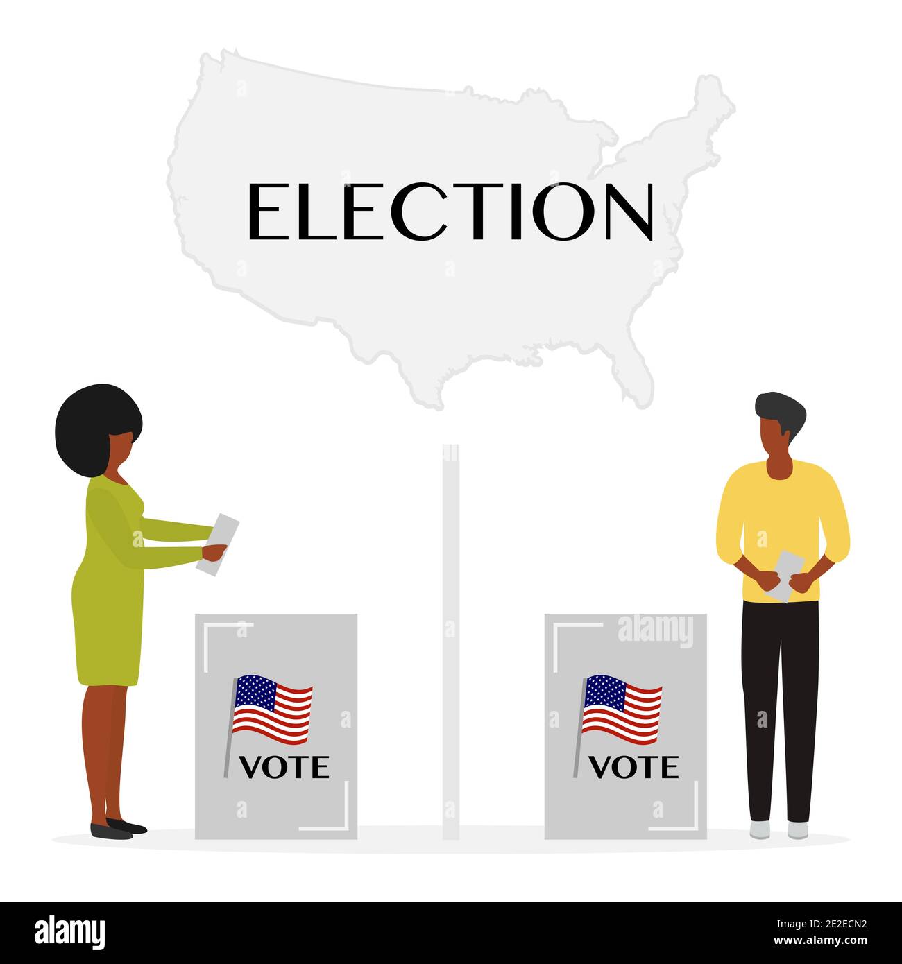 People Voting Clipart