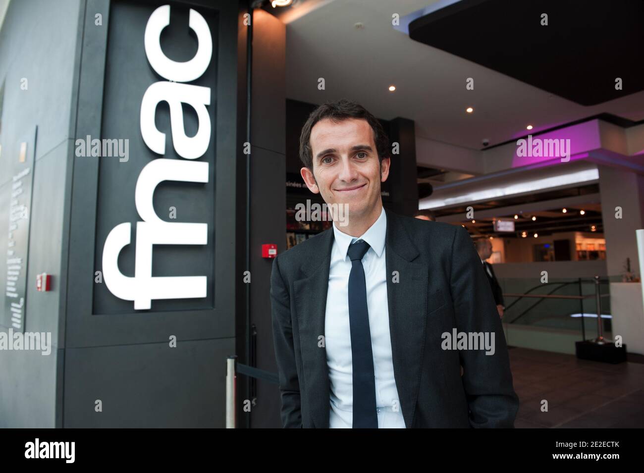 Alexandre Bompard CEO of FNAC, at the opening of the first 'FNAC' shop ...