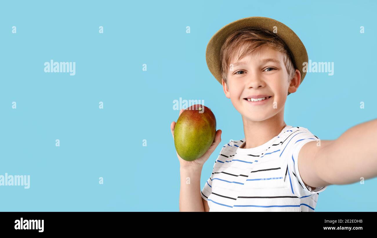 Mango boy hi-res stock photography and images - Alamy