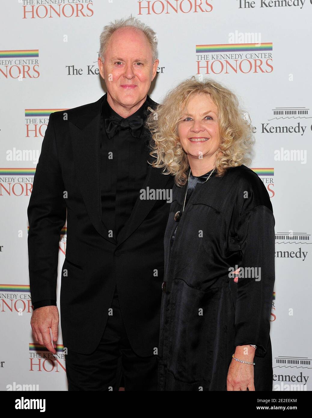 John Lithgow and his wife, Dr. Mary Yeager Lithgow arrive for the ...