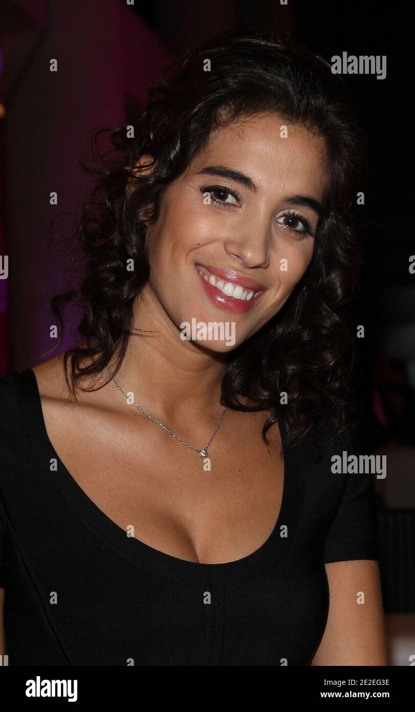 EXCLUSIVE:Laurie Cholewa posing during the APAJH Trophy held at the ...