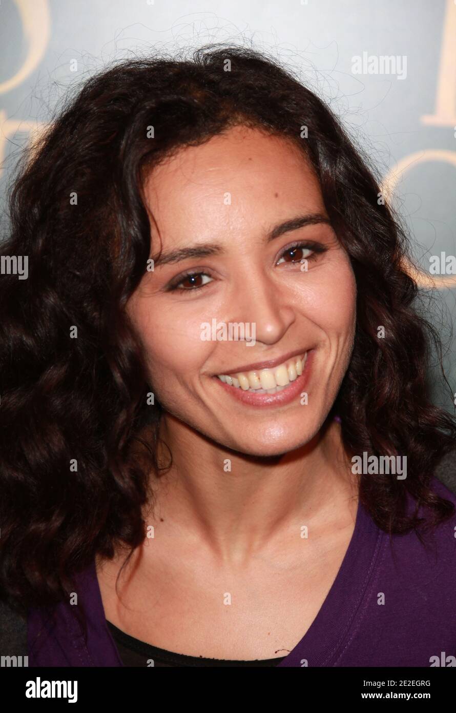 Aida Touihri attending the French premiere of 'Hugo Cabret' held at UGC ...