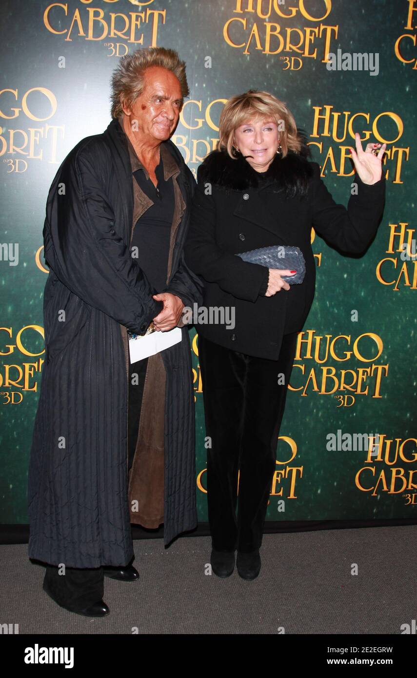 Daniele Thompson attending the French premiere of 'Hugo Cabret' held at ...