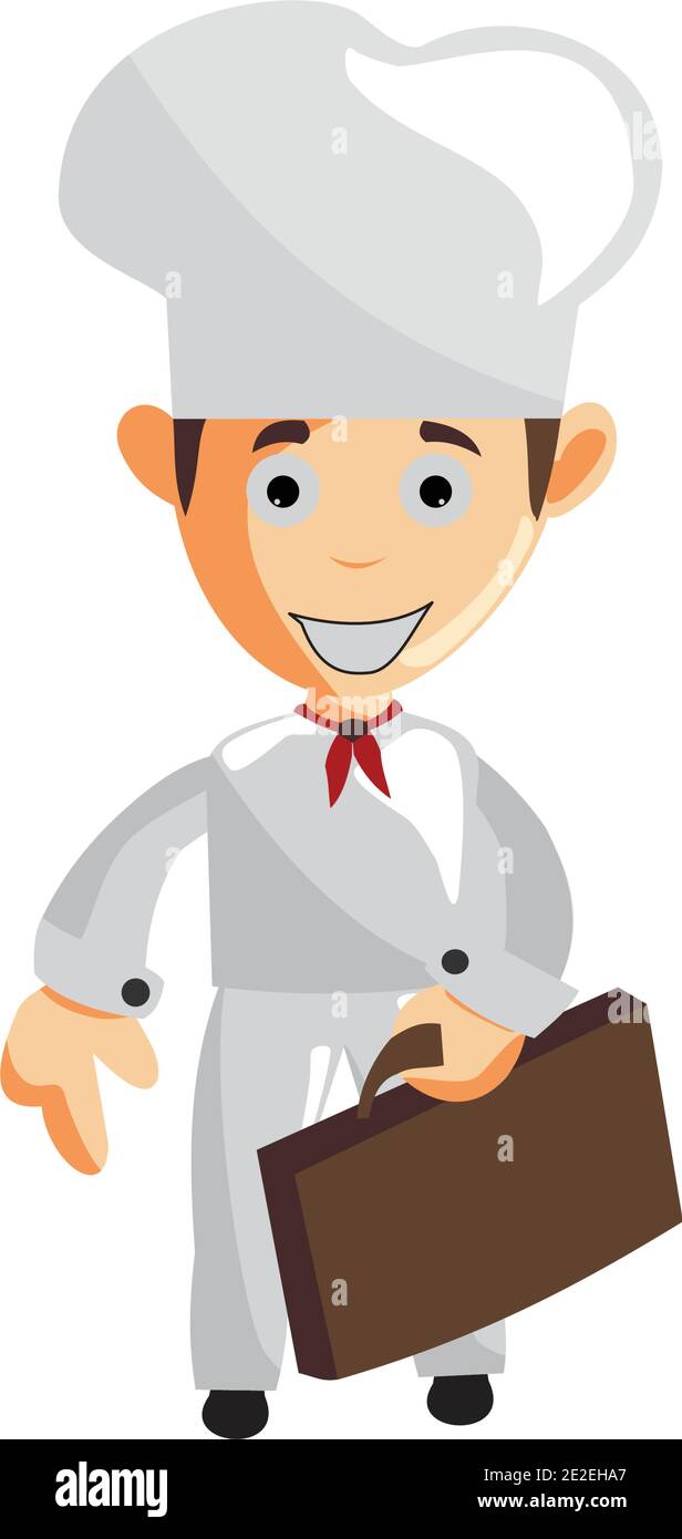 Chef character creation Illustration Template Pose Stock Vector Image ...