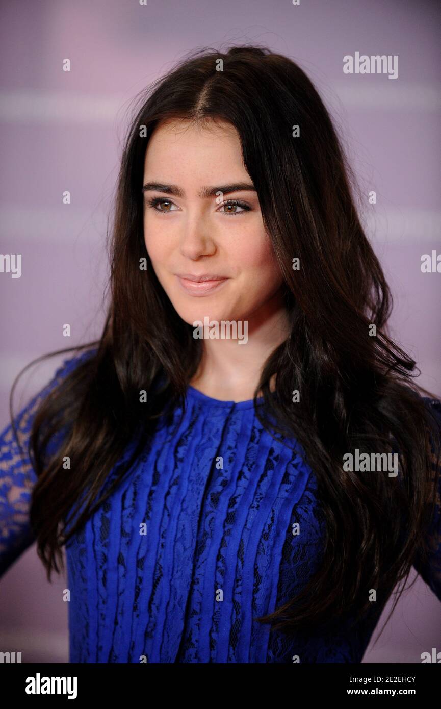 Lily Collins arrives at the Hollywood Reporter's Annual 'Power 100 ...